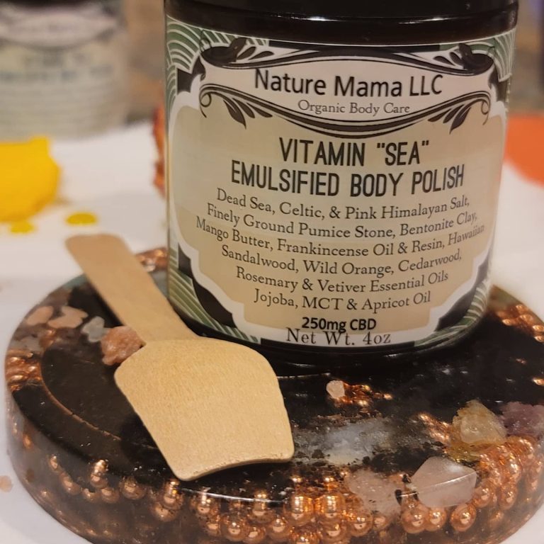 Organic Body Polish & Scrub by Nature Mama Body Care